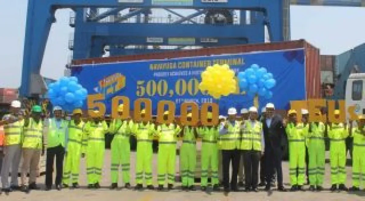 India’s Navayuga Container Terminal Reaches 500,000 TEU Milestone - eeSea